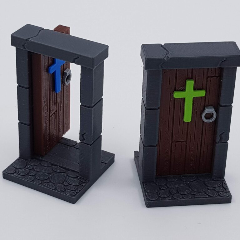 Zombicide Black Plague Doors & Objective Doors - The Artificers Forge
