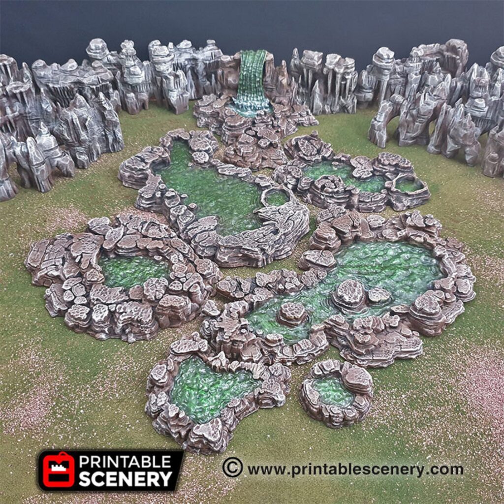 Grotto Cavern Pools - The Artificers Forge