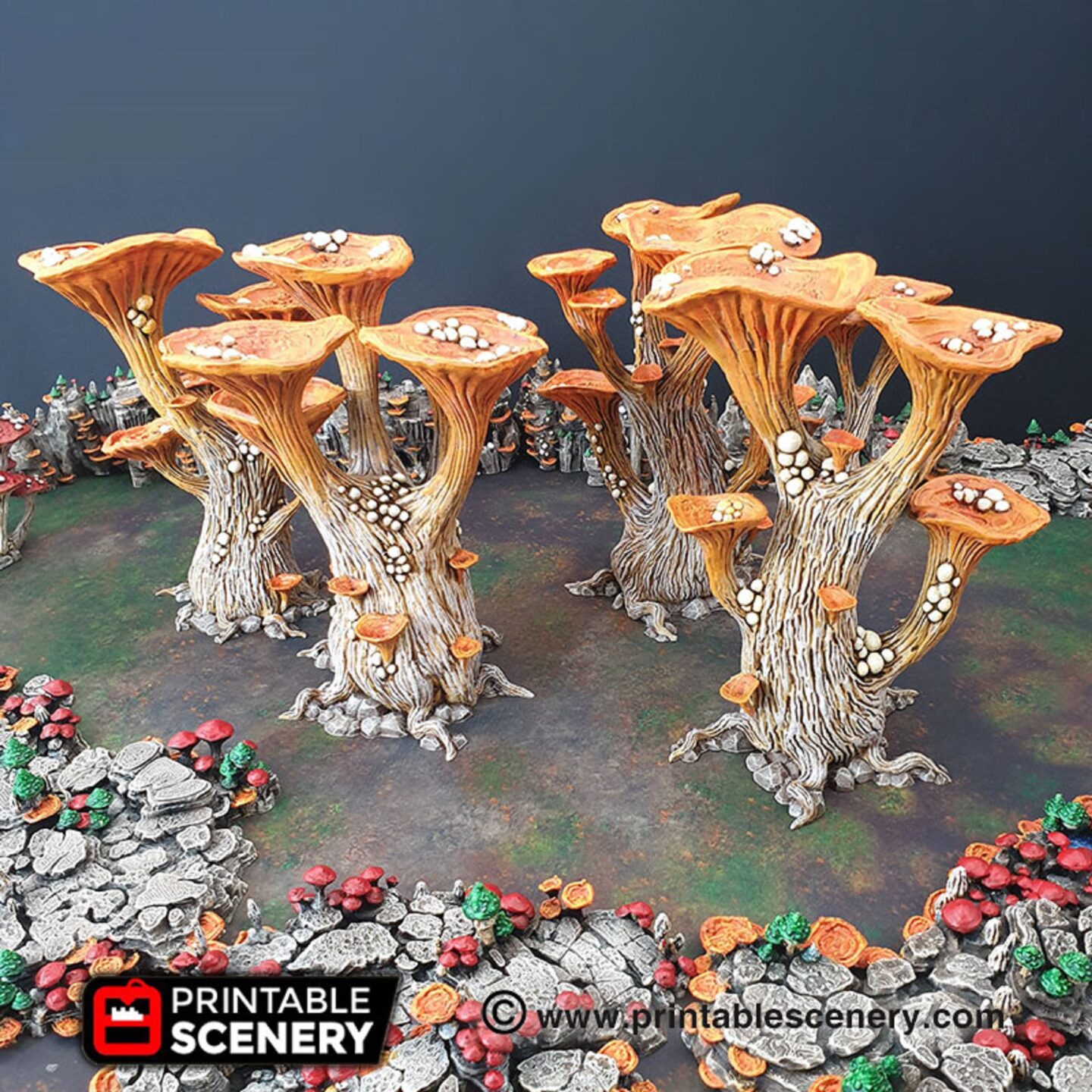 Blooming Lantern Trees - The Artificers Forge