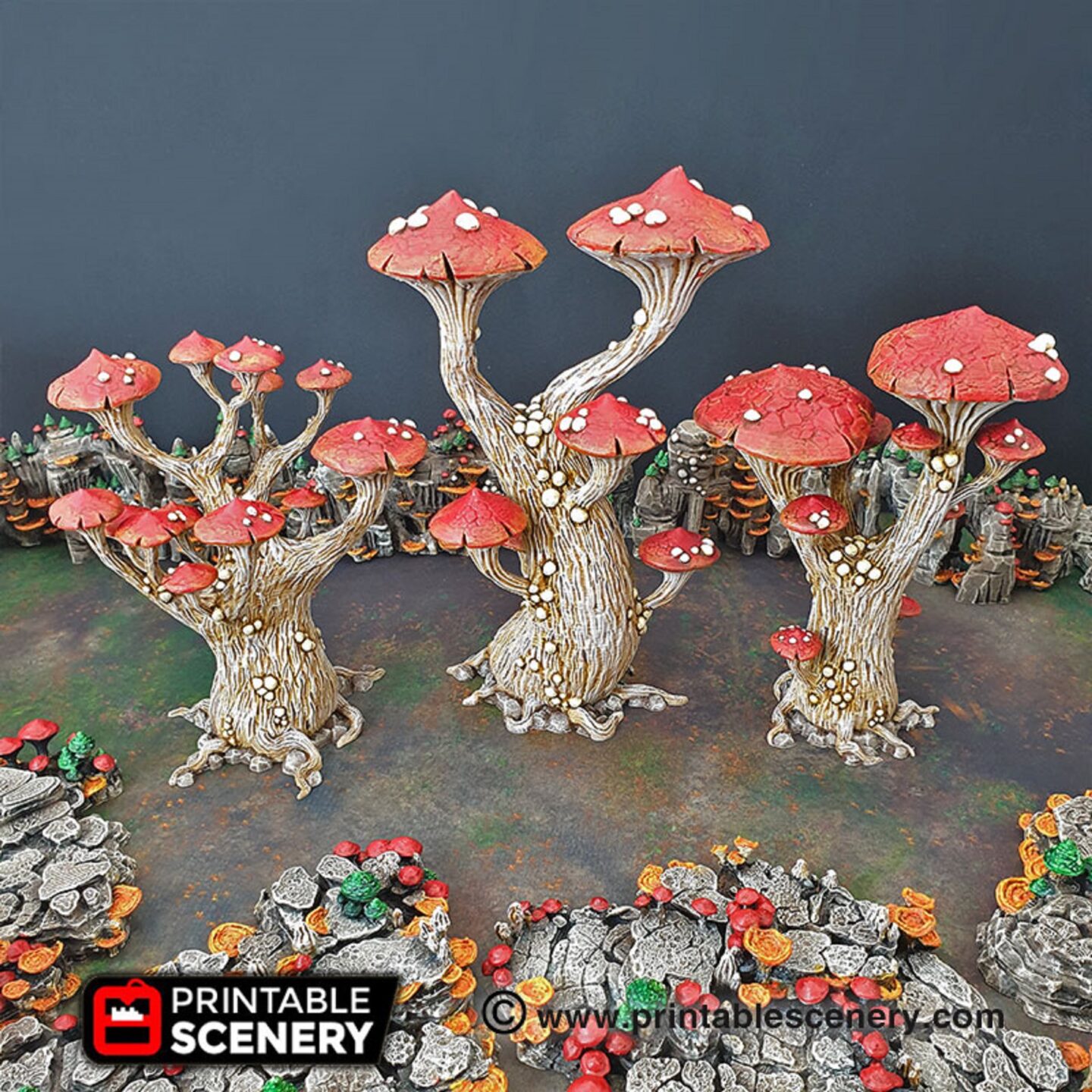 Magic Mushroom Trees - The Artificers Forge