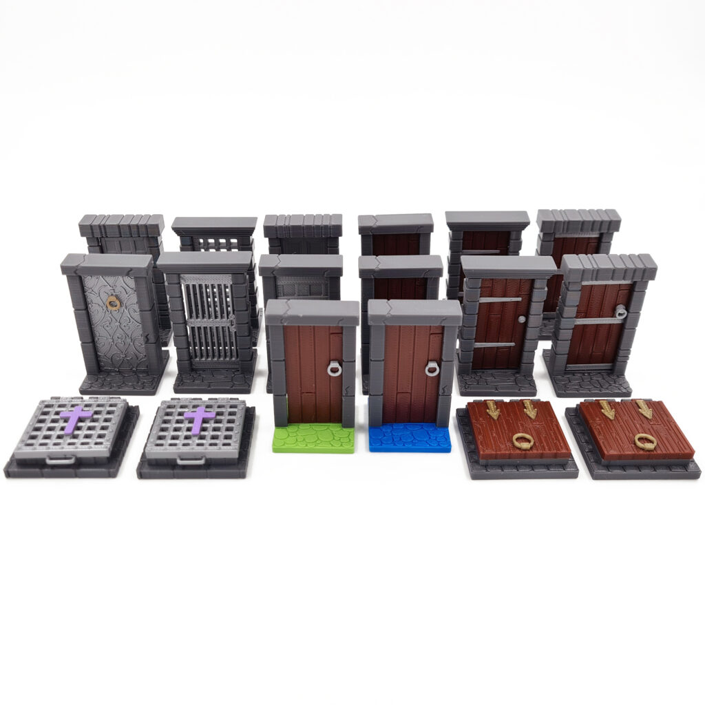 Zombicide Black Plague Doors & Vault Doors - The Artificers Forge