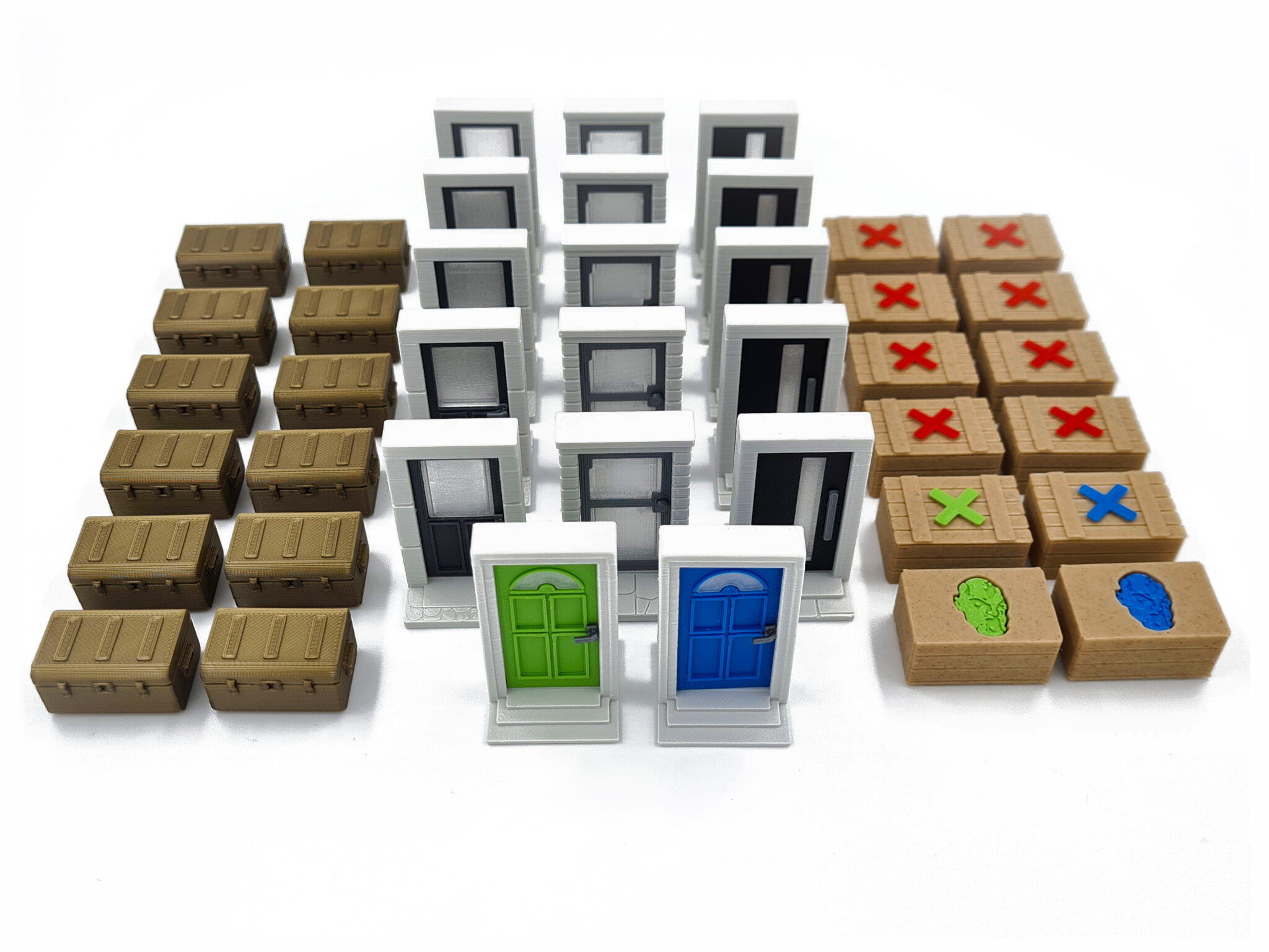 Zombicide 2nd Edition Doors, Tokens & Pimp Crates - The Artificers Forge